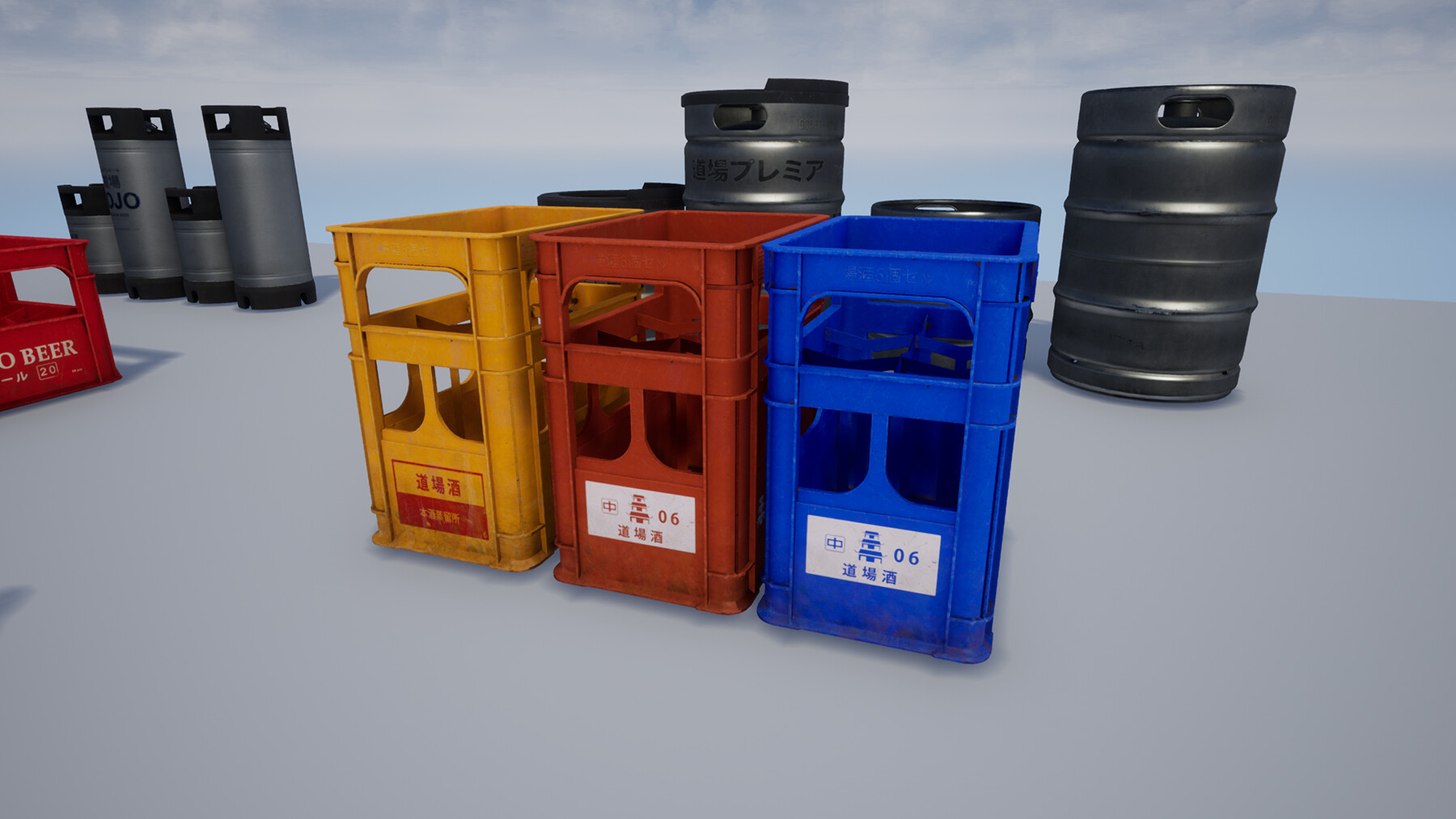 ArtStation - Street Props - Japanese Urban Set - Unreal Engine | Resources