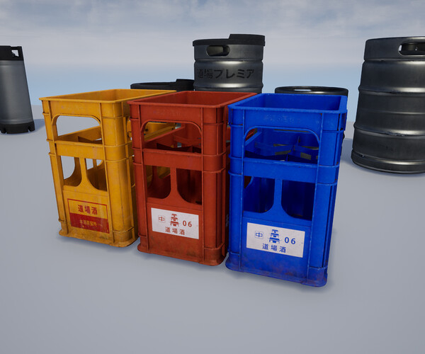ArtStation - Street Props - Japanese Urban Set - Unreal Engine | Resources