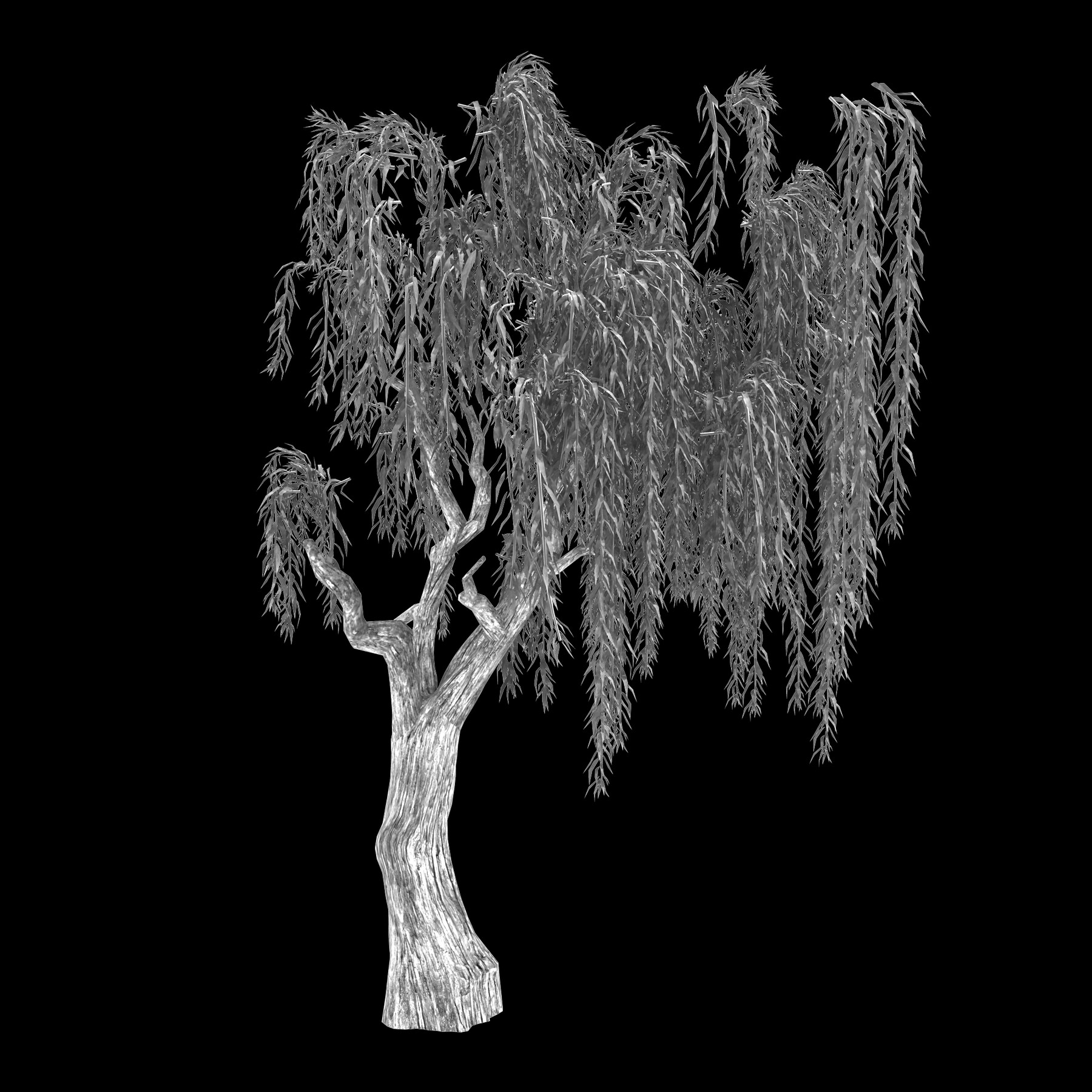 ArtStation - Forest Plant - Willow 92 | Game Assets