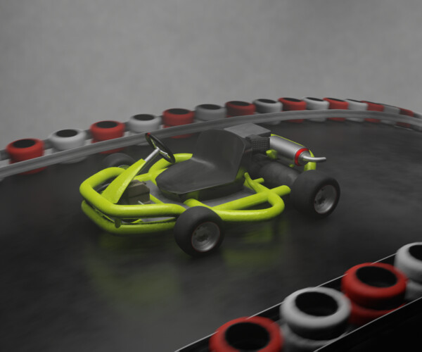 ArtStation - Go Kart | Game Assets