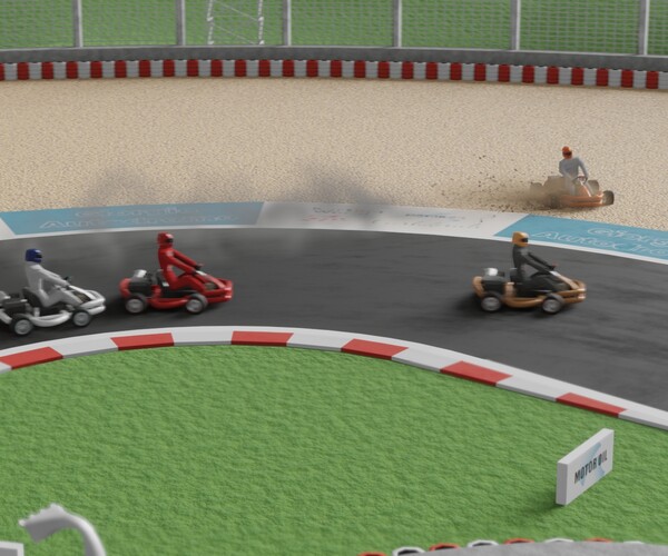 ArtStation - Go Kart | Game Assets