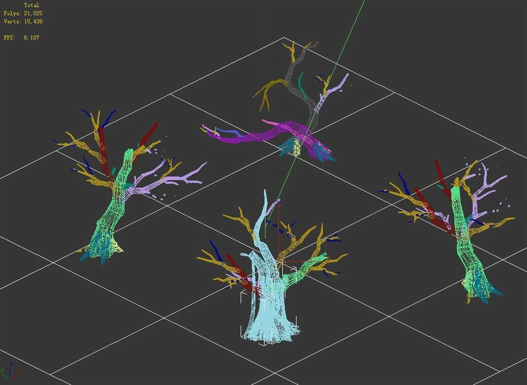 ArtStation - Primitive Desert - Dry Tree 06 | Game Assets