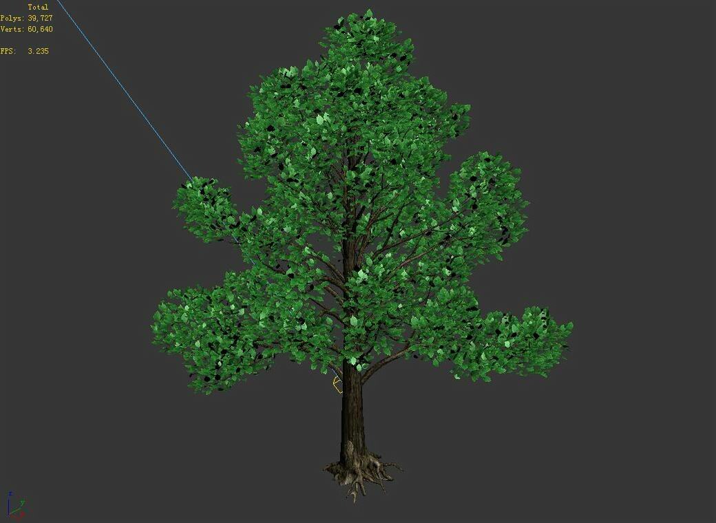 ArtStation - Moon Temple - Tree 02 | Game Assets