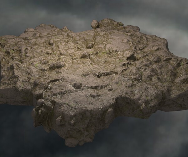 ArtStation - Modular 3D Ground with broken skulls LOW POLY VERSION ...