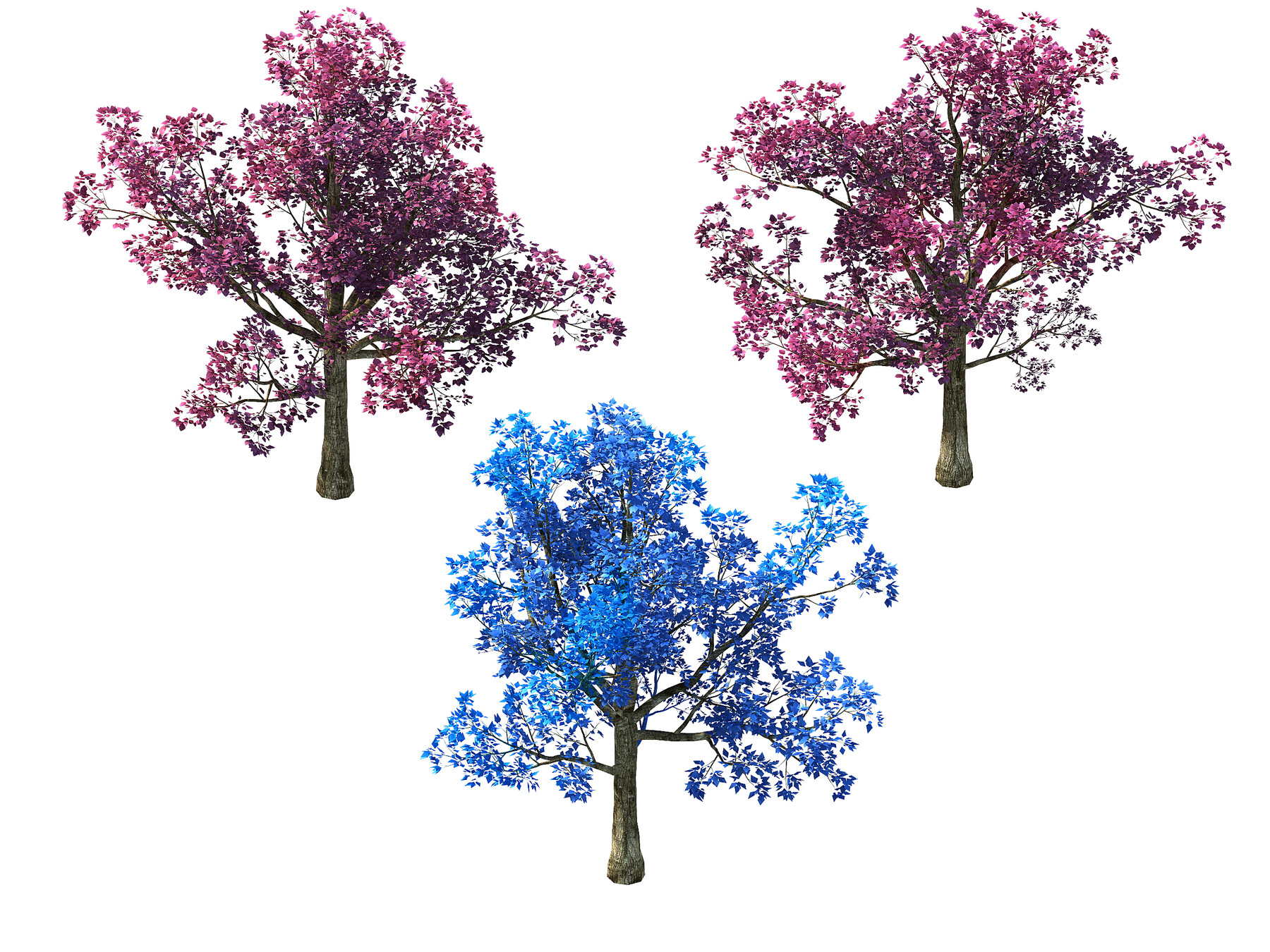 ArtStation - Moon Temple - Cherry Blossom Tree 01 | Game Assets