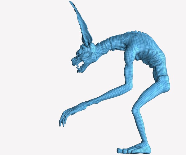 ArtStation - Demon from Scooby Doo | Resources