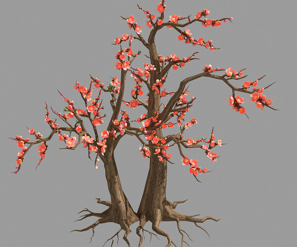 ArtStation - Plant - Tree 23 | Game Assets