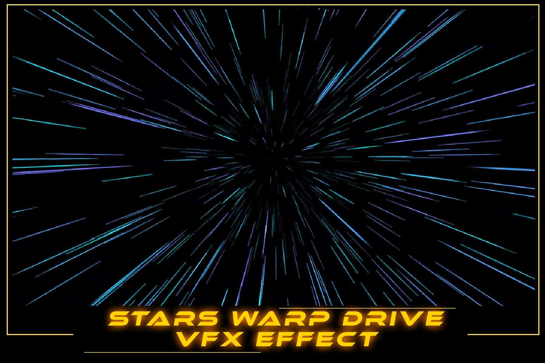 ArtStation - Stars Warp Drive Effect VFX Particle System | Game Assets
