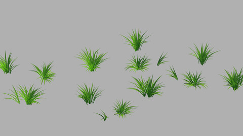 ArtStation - Plant - Weed 66 | Game Assets