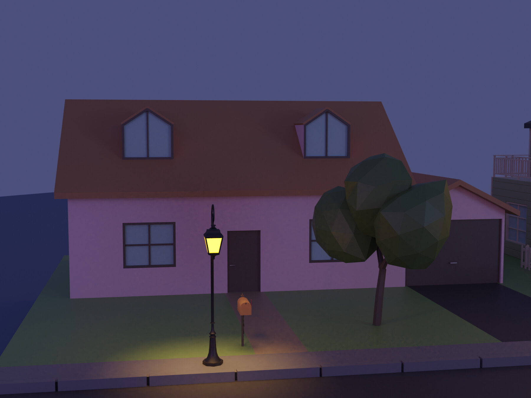 ArtStation - Neighborhood | Game Assets