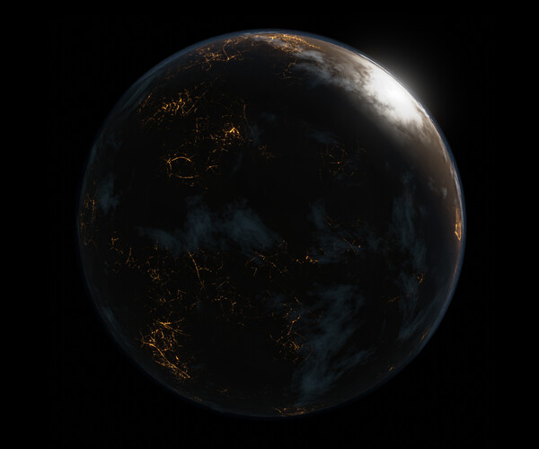 ArtStation - Procedurally Generated Planets in Blender | Resources