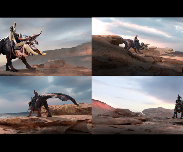 ArtStation - Creature Concept Art In Blender | Tutorials