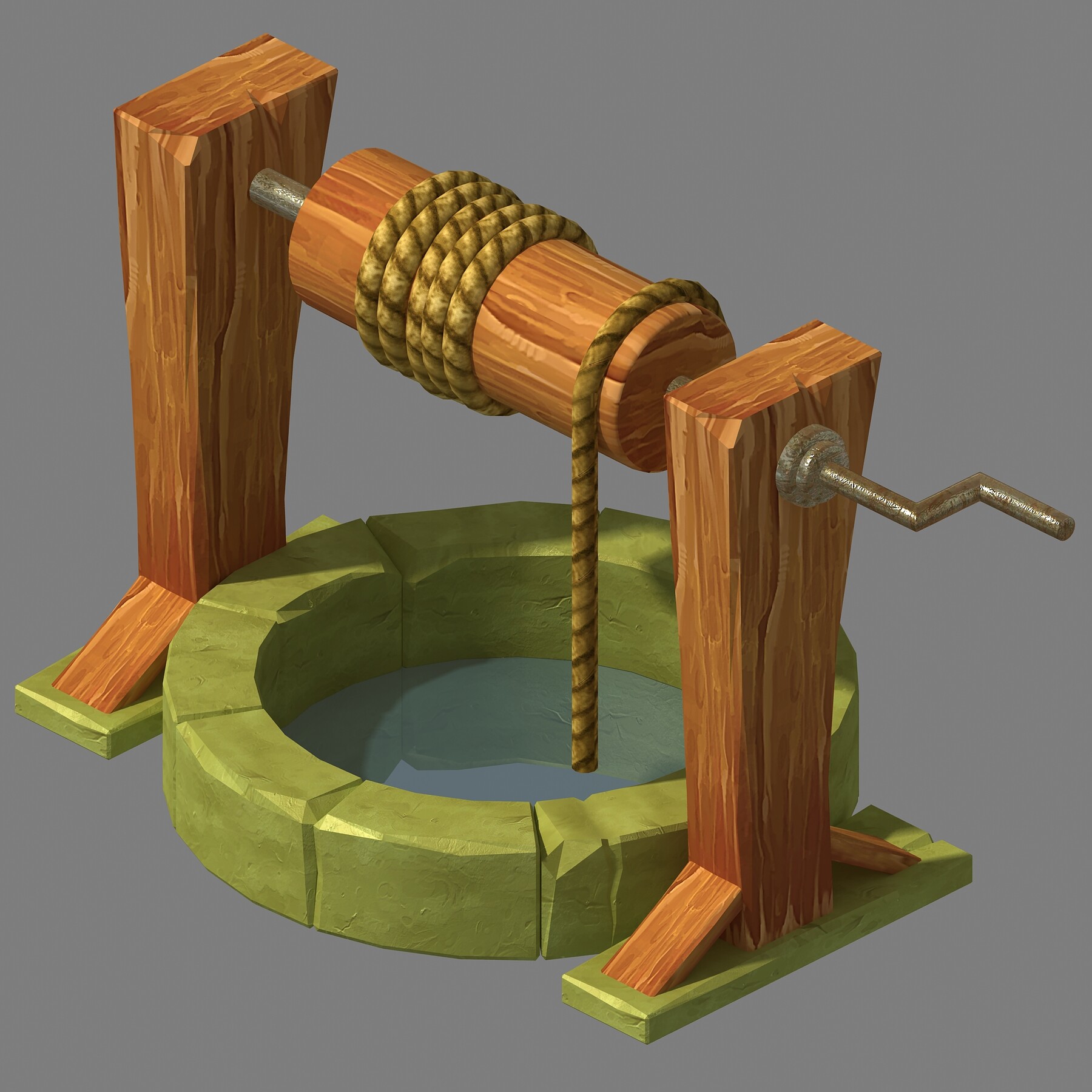 ArtStation - City - Primary Well | Game Assets