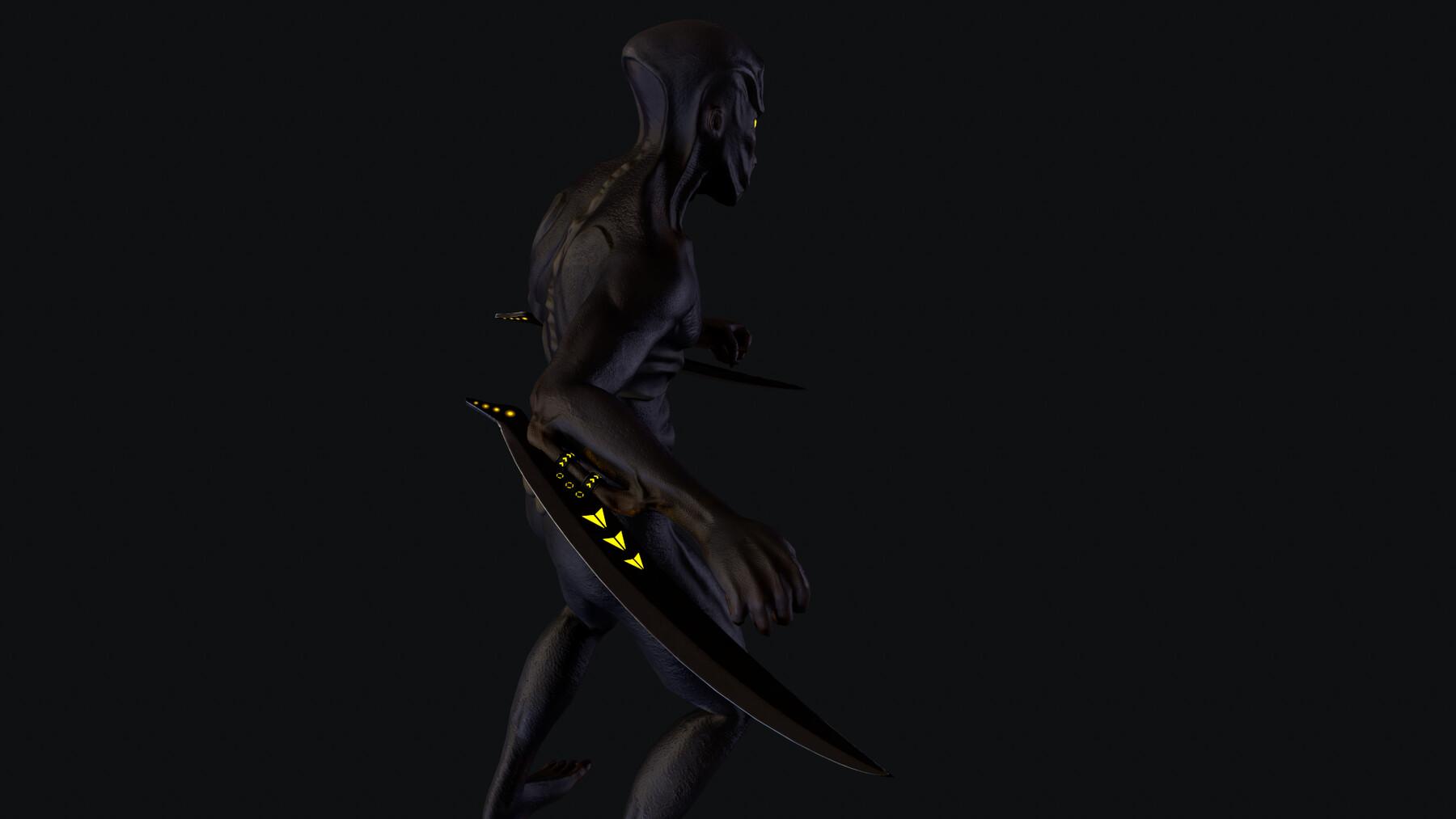 ArtStation - Alien Assassin | Game Assets