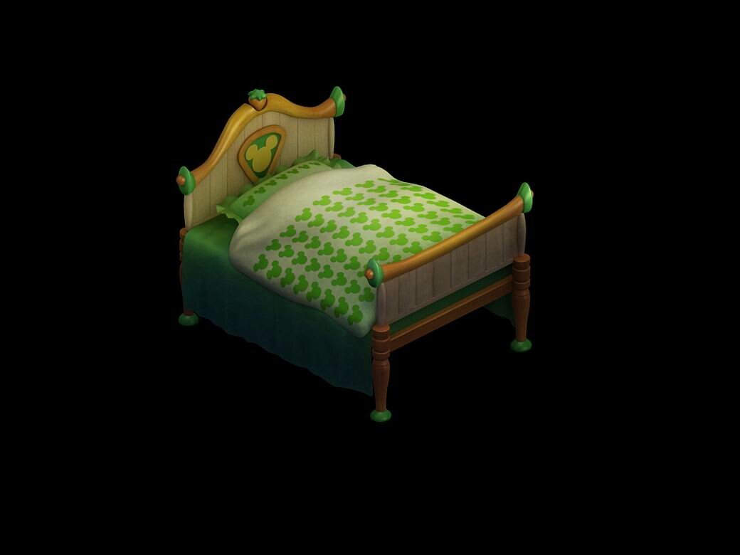 ArtStation - Players Family - Bed 01 | Game Assets