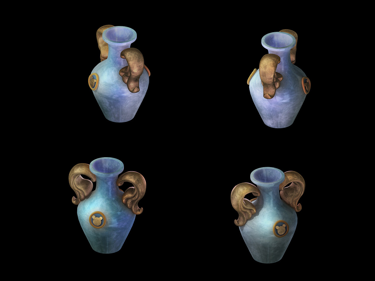 ArtStation - Player Family - Vase 01 | Game Assets
