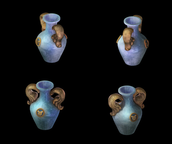 ArtStation - Player Family - Vase 01 | Game Assets