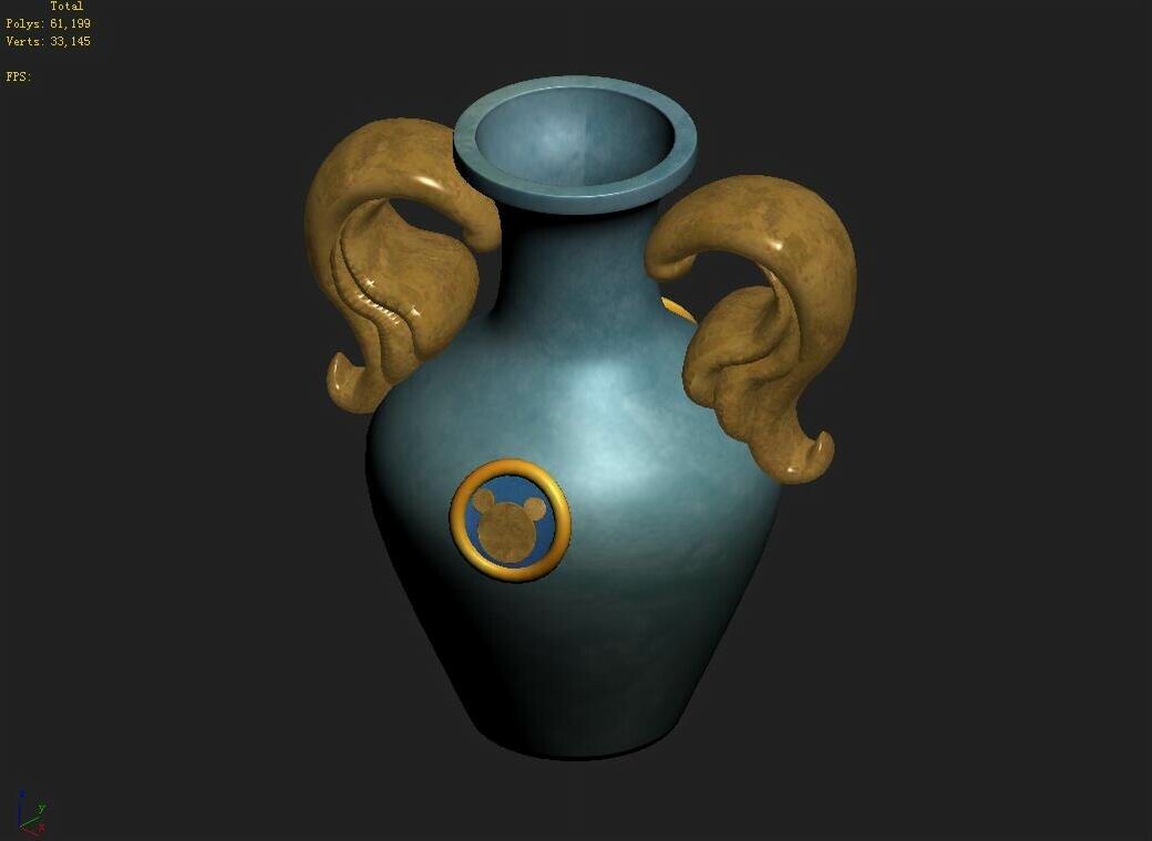 ArtStation - Player Family - Vase 01 | Game Assets