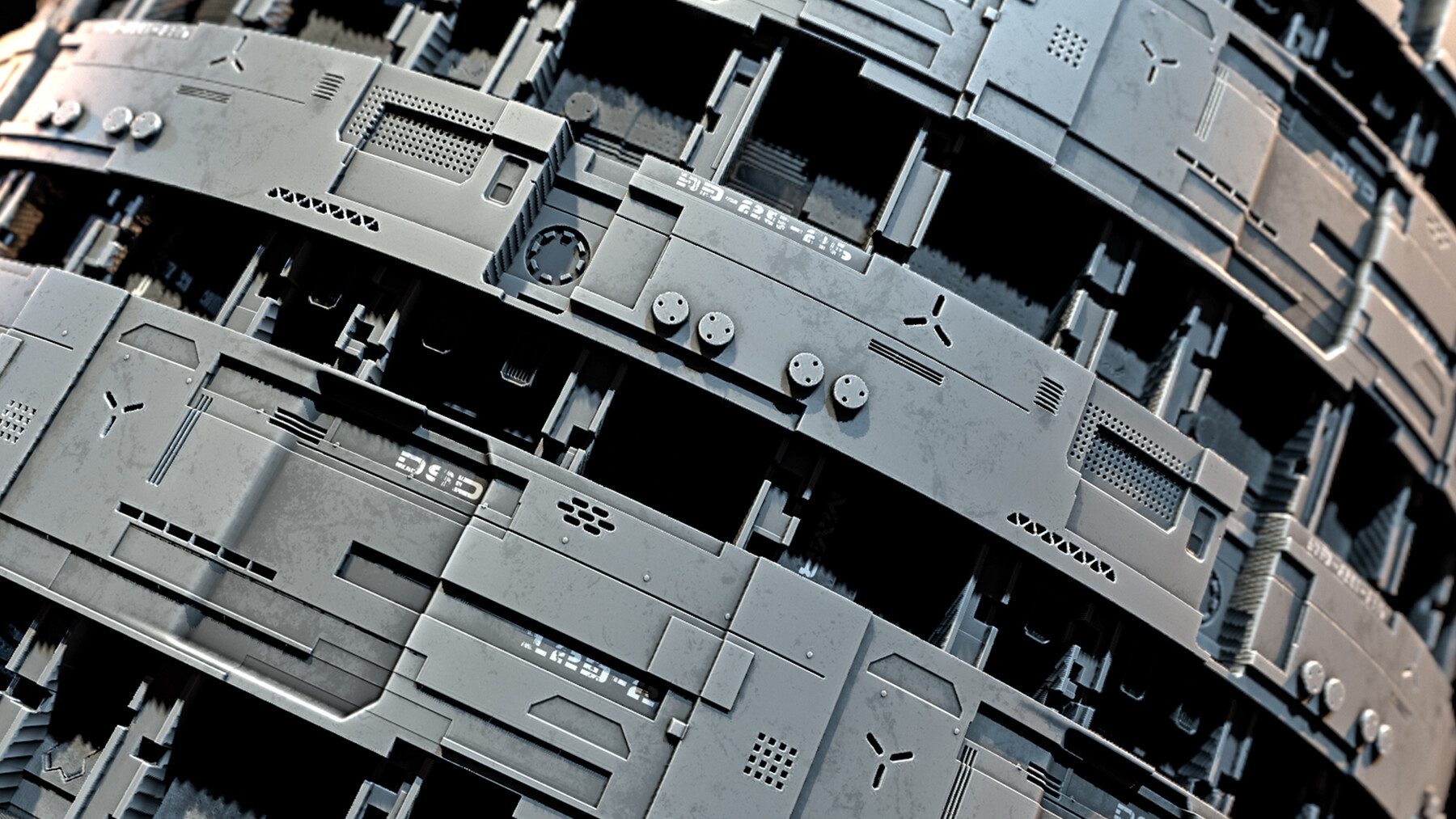 ArtStation - 20 sci fi material vol 01 | Game Assets