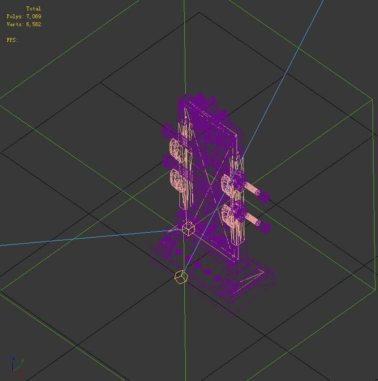ArtStation - Palace Interior - Screen - Tool Holder | Game Assets