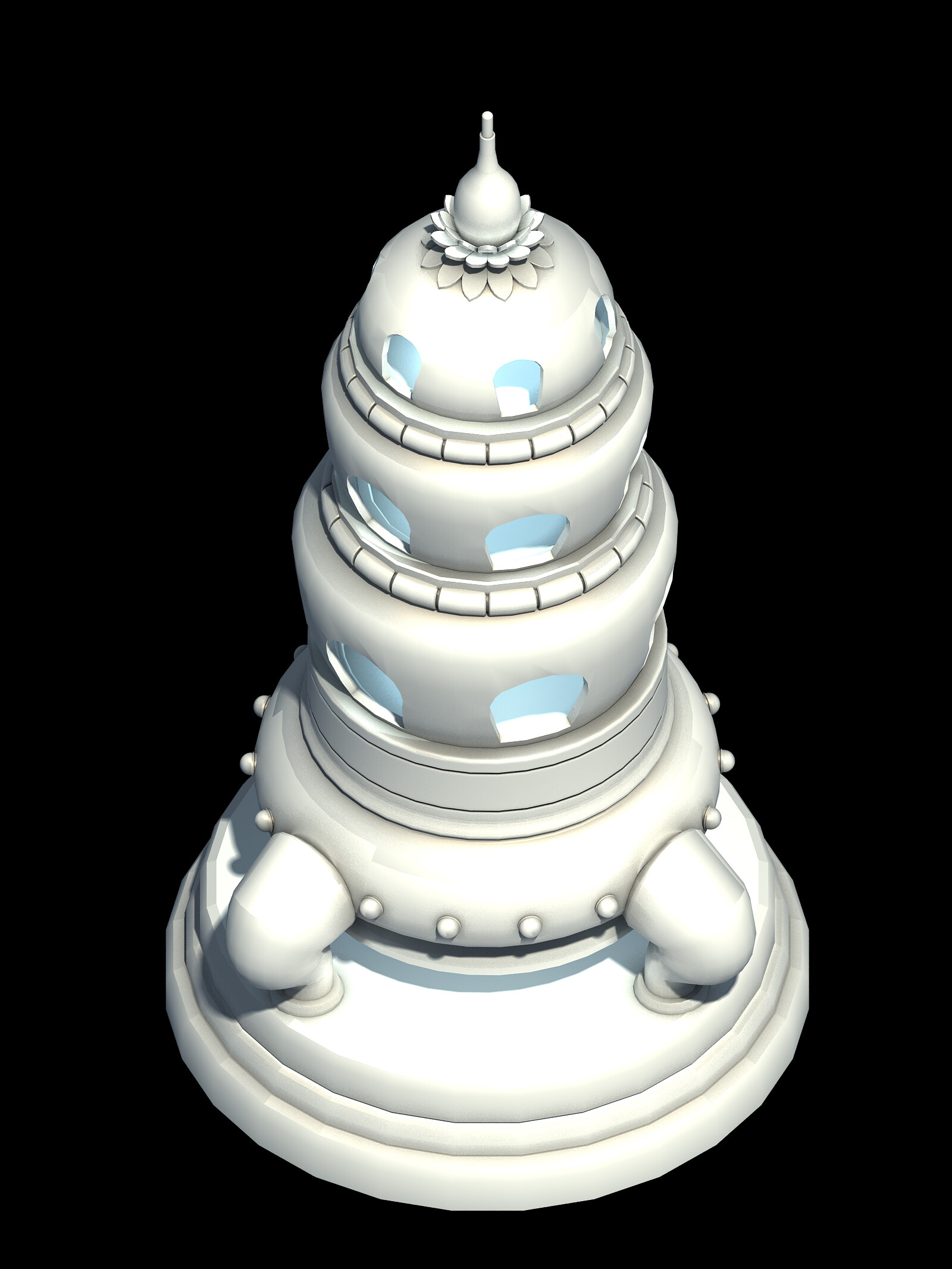 ArtStation - Architectural Complex - Imperial Palace - Incense Burner ...