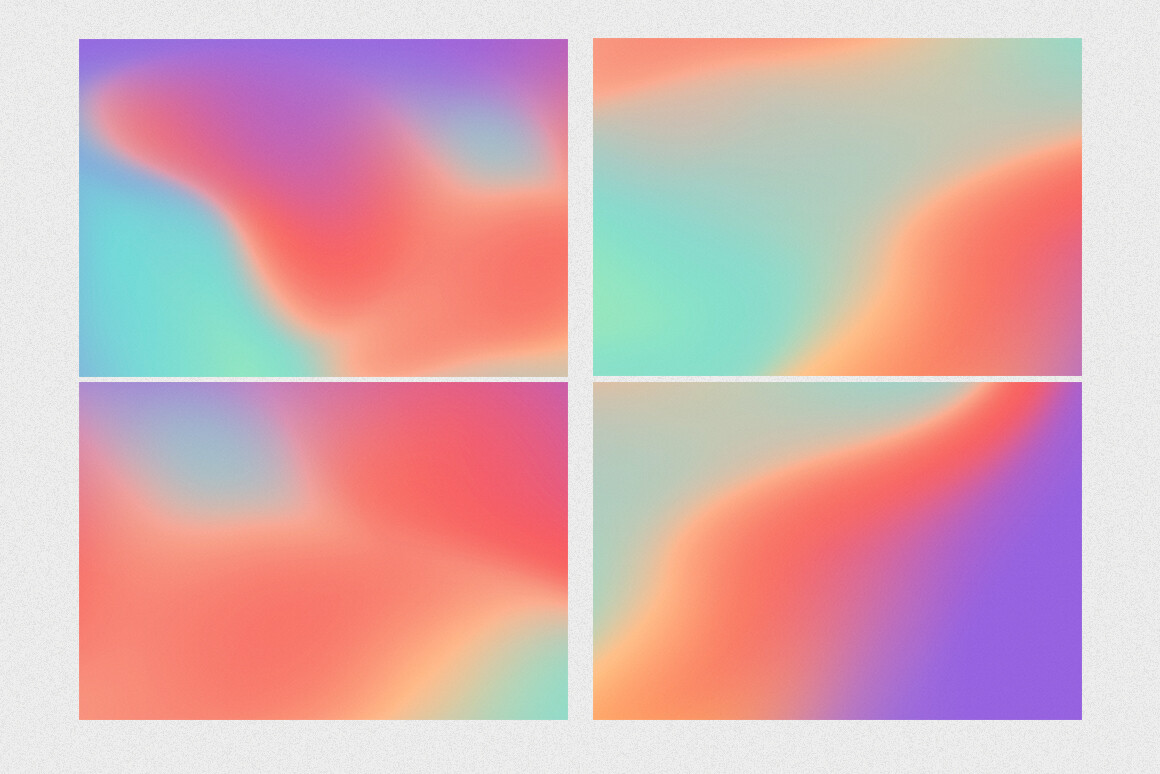 ArtStation - Bright - 14 Grainy gradients | Artworks