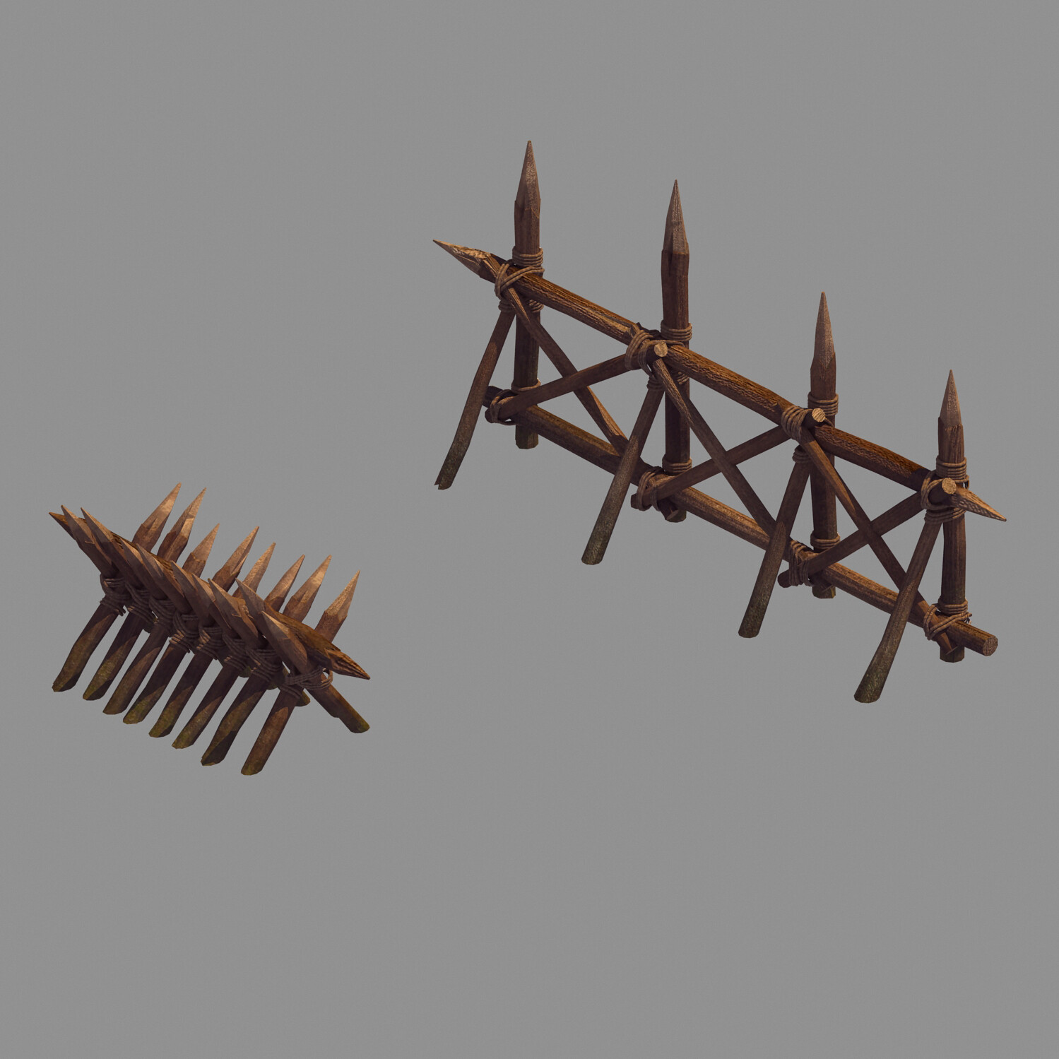 ArtStation - Barracks guard - fence 63 | Game Assets