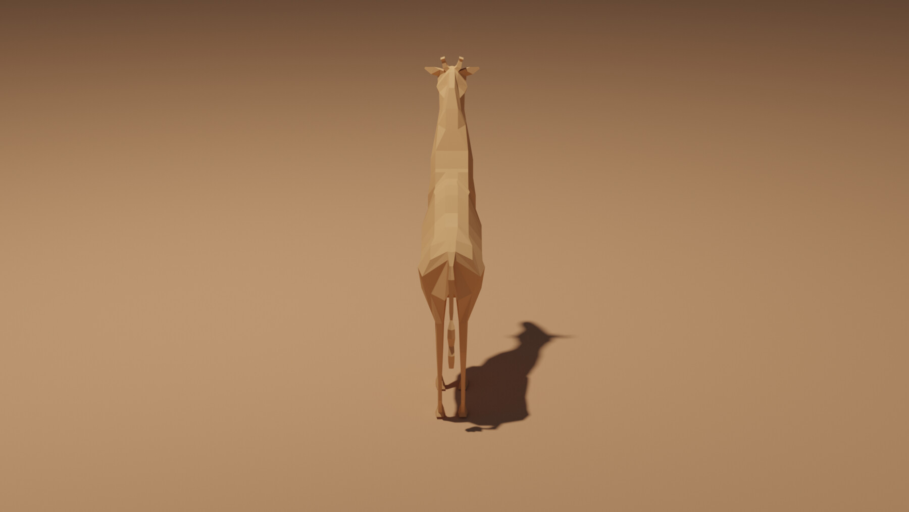ArtStation - Giraffe Low-poly 3D model | Resources