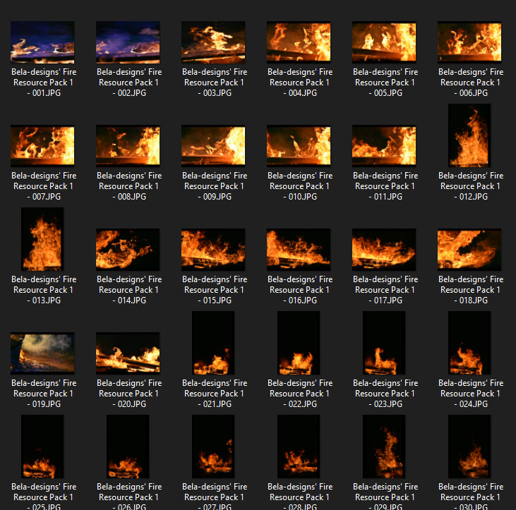 ArtStation - Beladesigns' Fire Reference Pack 2 | Resources
