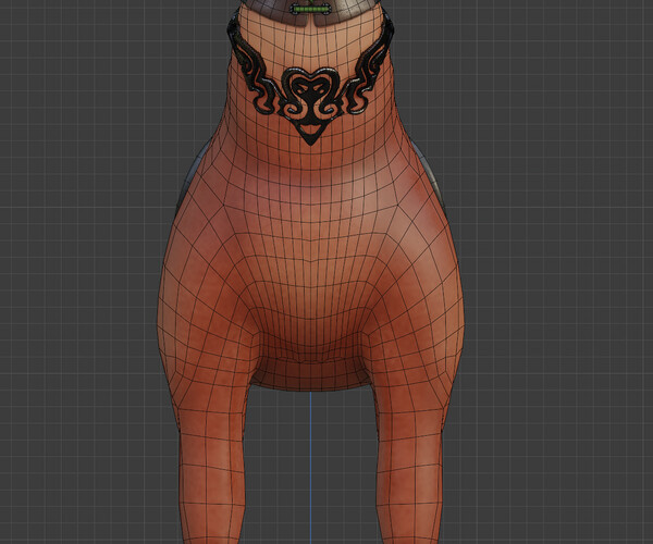 ArtStation - Stylized Creatures - Centaur - Lenna - Blender 3D model ...