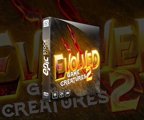 ArtStation - Evolved Game Creatures 2 | Game Assets