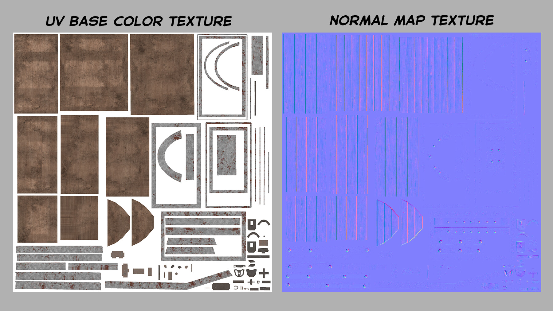 ArtStation - Low-poly rusted chest | Resources