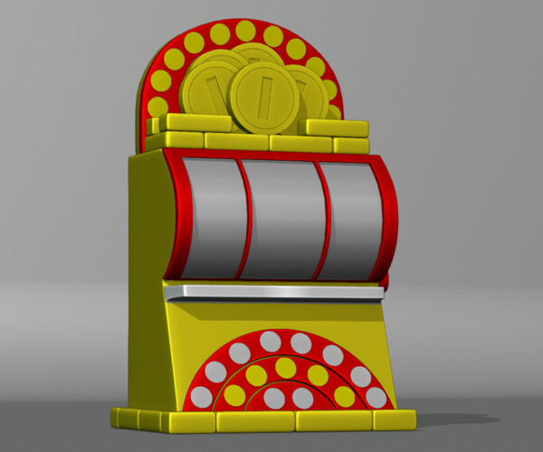ArtStation - (FREE) Slot Machine - Mario 3D Wörld [Game Ready Asset ...