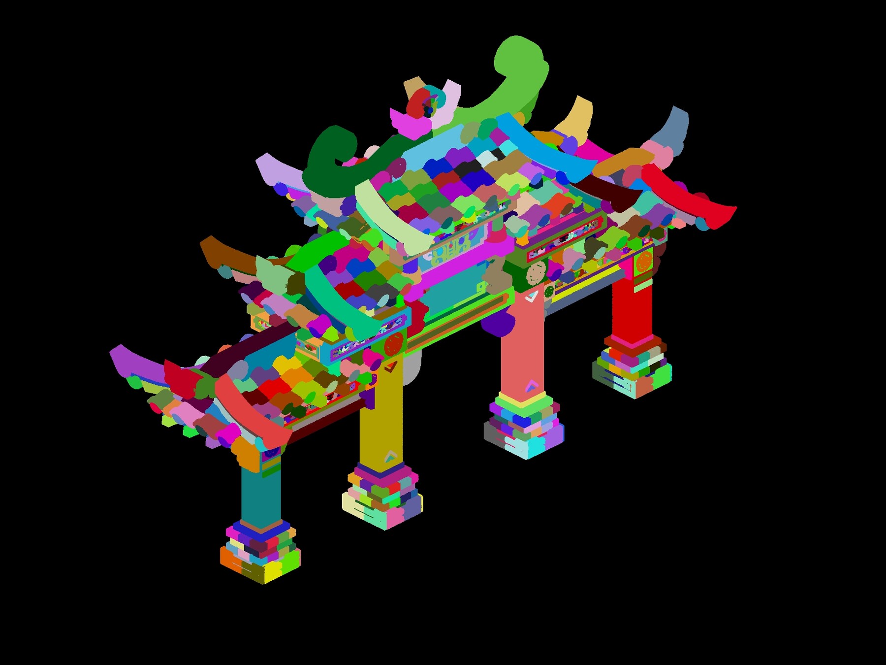 ArtStation - Ancient capital building - arch | Game Assets