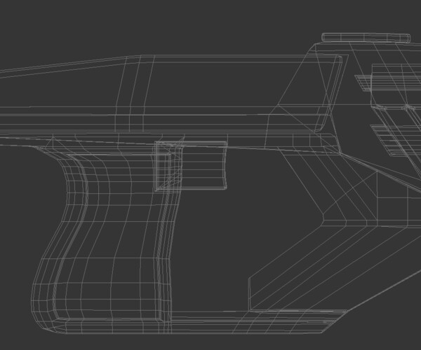 ArtStation - Laser Pistol | Game Assets