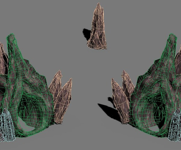 ArtStation - Monster Cave - hole | Game Assets