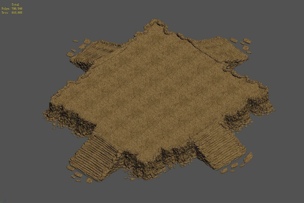 ArtStation - Waterfront - Quartet Platform Ladder 01 | Game Assets