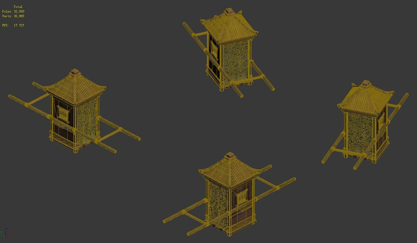 ArtStation - Vehicles - Wooden car 0714 | Game Assets