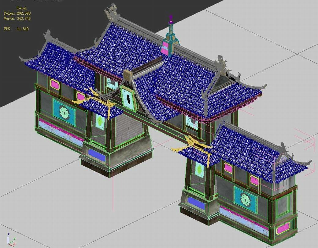 ArtStation - Capital city planning - city gate | Game Assets