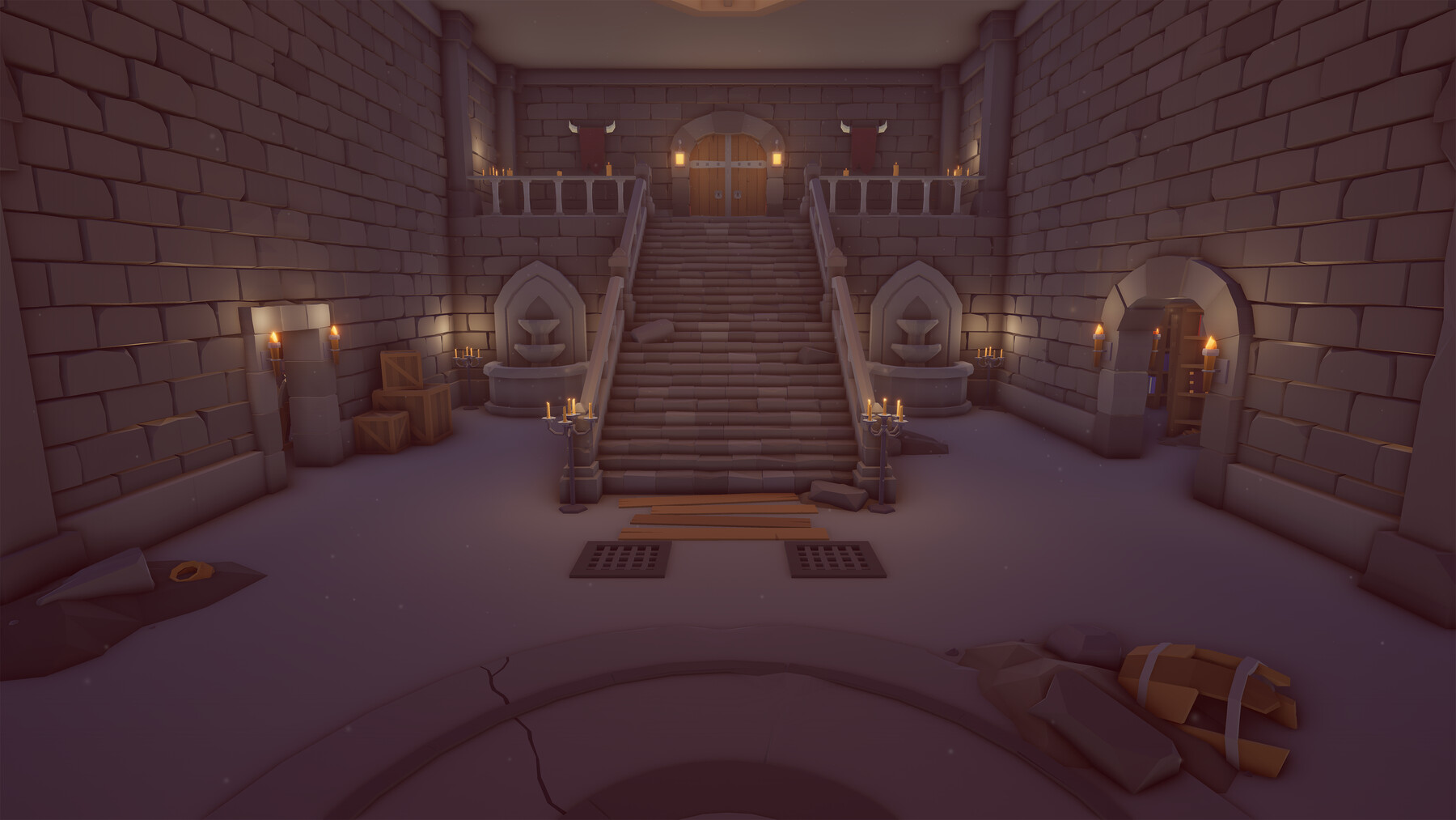 ArtStation - Low Poly Dungeons - Asset for Unity 3D, Map and Models ...