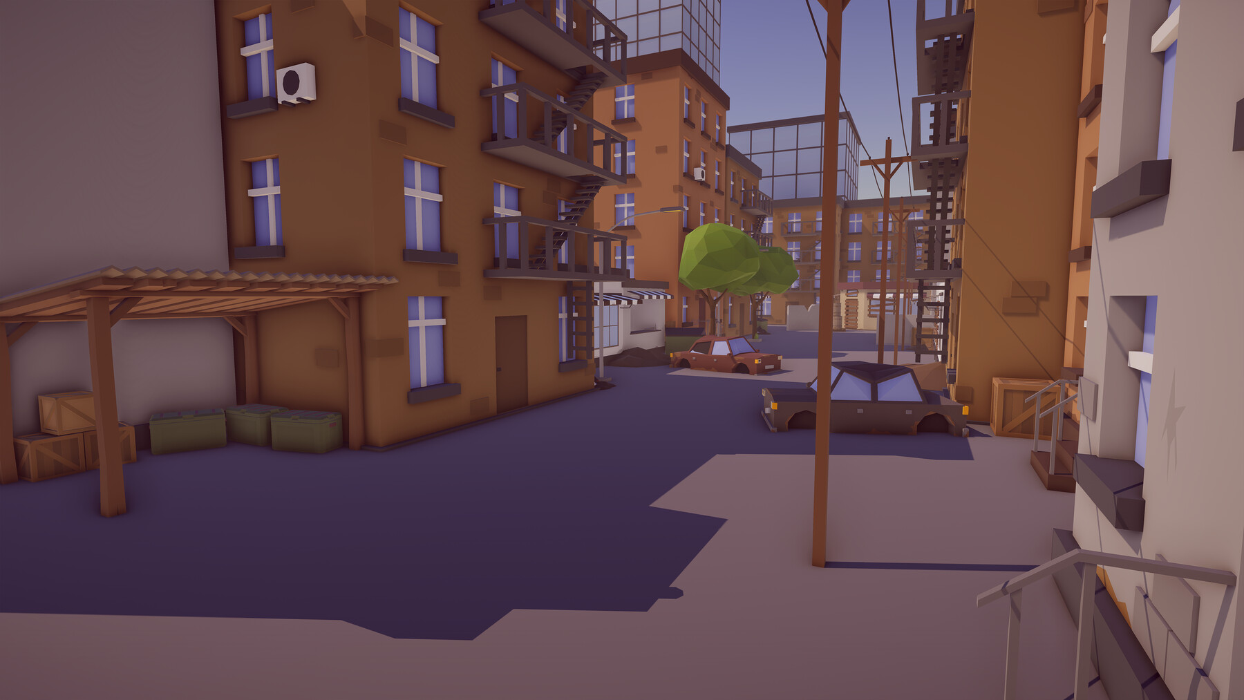 ArtStation - Low Poly FPS Map Vol1 - Asset for Unity 3D, Map and Models ...