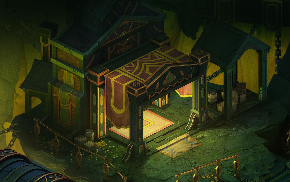 ArtStation - Dragon Lair - House 01 | Game Assets