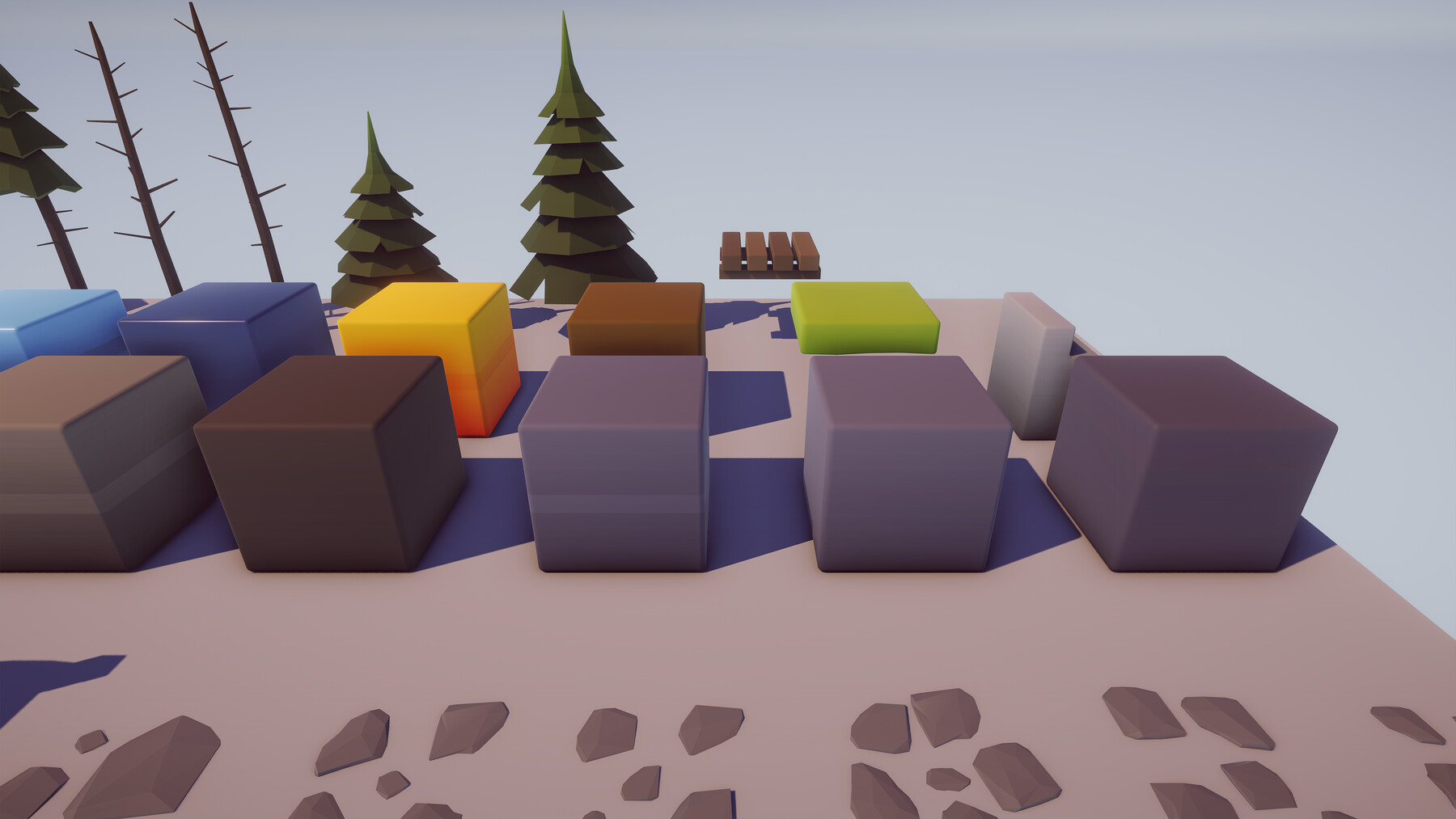 ArtStation - Cartoon Cube World - Asset for Unity 3D, Map and Models | Game Assets