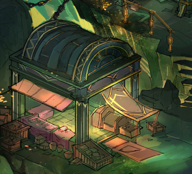 ArtStation - Dragon Lair - House 05 | Game Assets