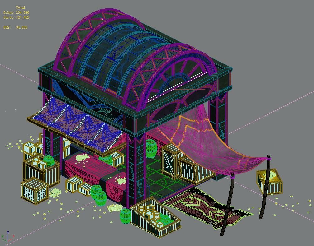 ArtStation - Dragon Lair - House 05 | Game Assets