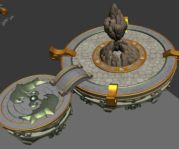ArtStation - Kunlun - Square big base 01 | Game Assets