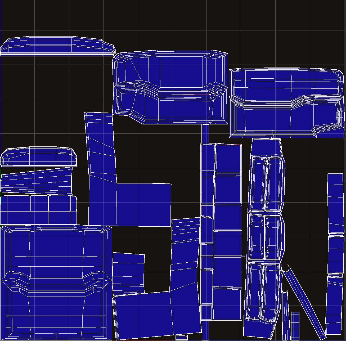 ArtStation - Big Couch Model | Game Assets