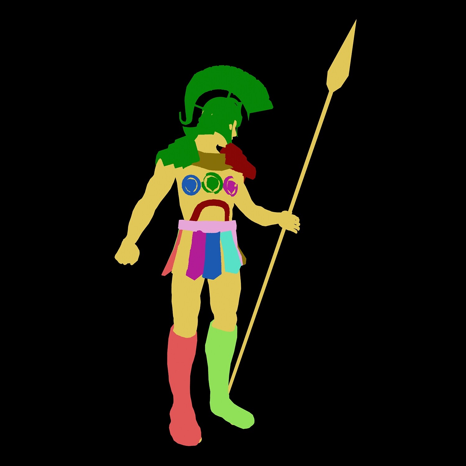 ArtStation - Roman Hero - Statue of Soldier | Game Assets