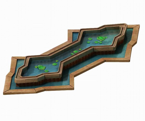 ArtStation - Muslim - pool 01 | Game Assets