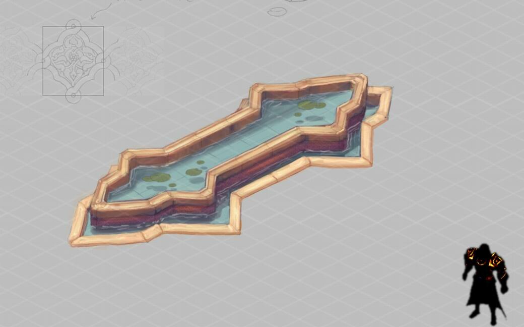 ArtStation - Muslim - pool 01 | Game Assets